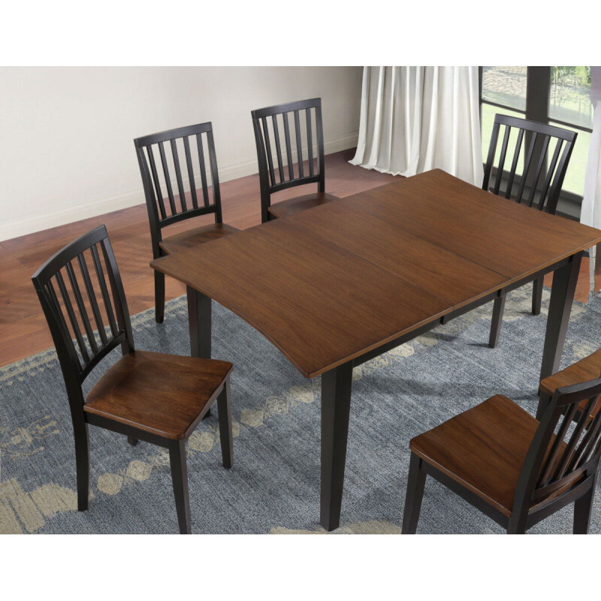 Joplin 50-62″ Dining Table With 12″ Leaf – Doughty's Furniture ...